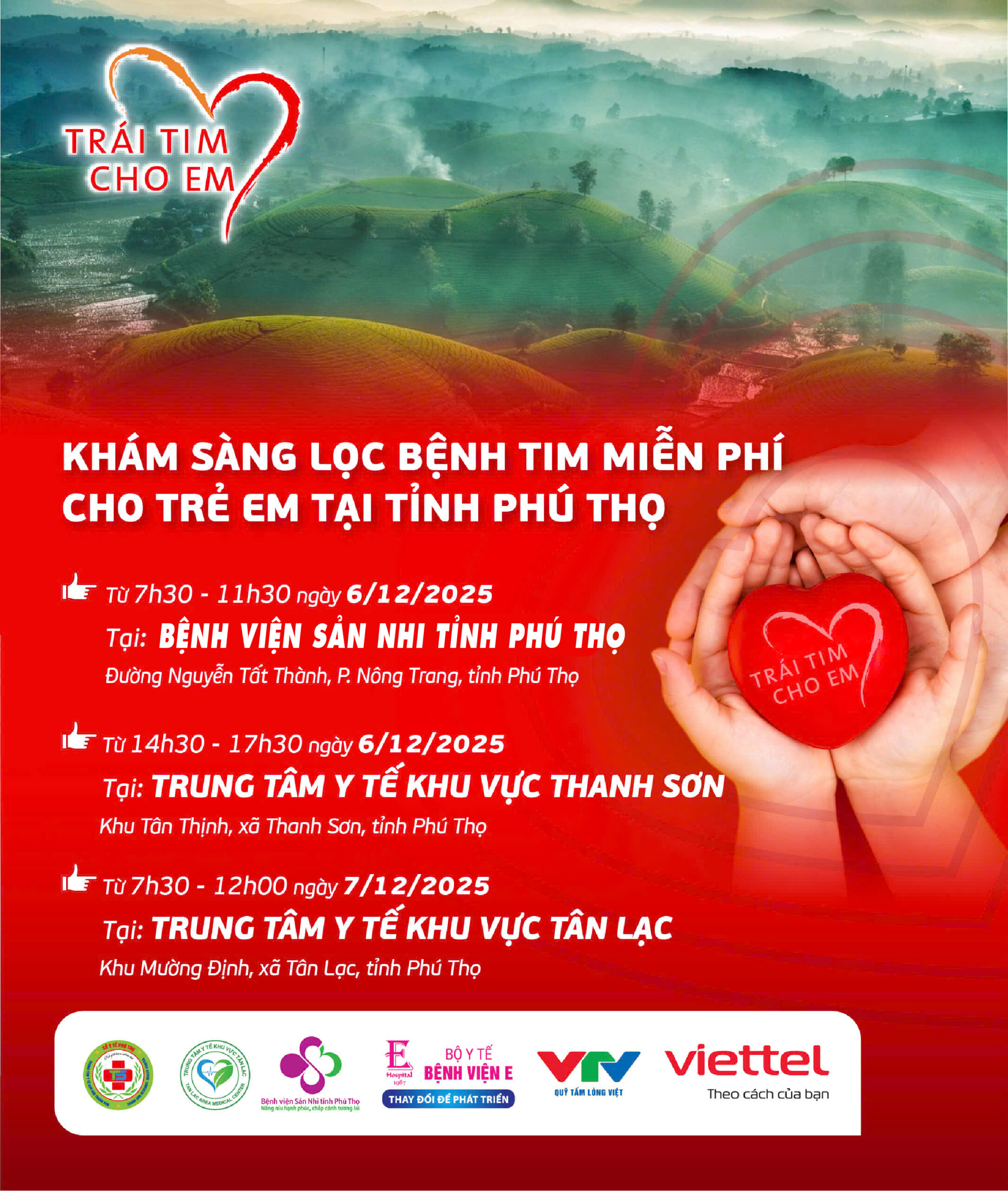 TRÁI TIM CHO EM - HÀNH TRÌNH YÊU THƯƠNG ĐẾN VỚI PHÚ THỌ - Bệnh viện Sản ...